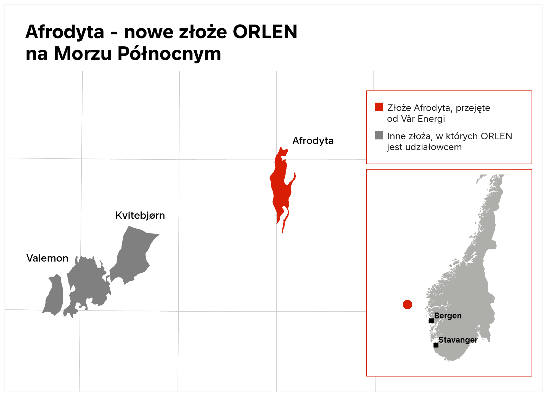 ORLEN przejmuje udziały w złożu Afrodyta