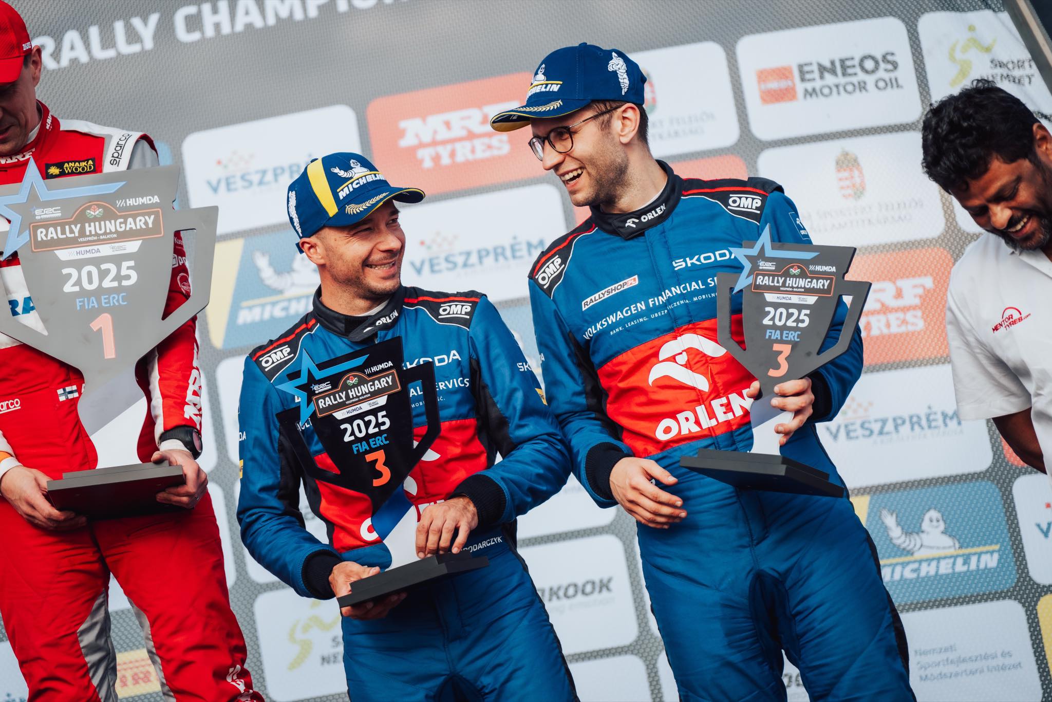 Miko Marczyk i Szymon Gospodarczyk liderami Rajdowych Mistrzostw Europy!