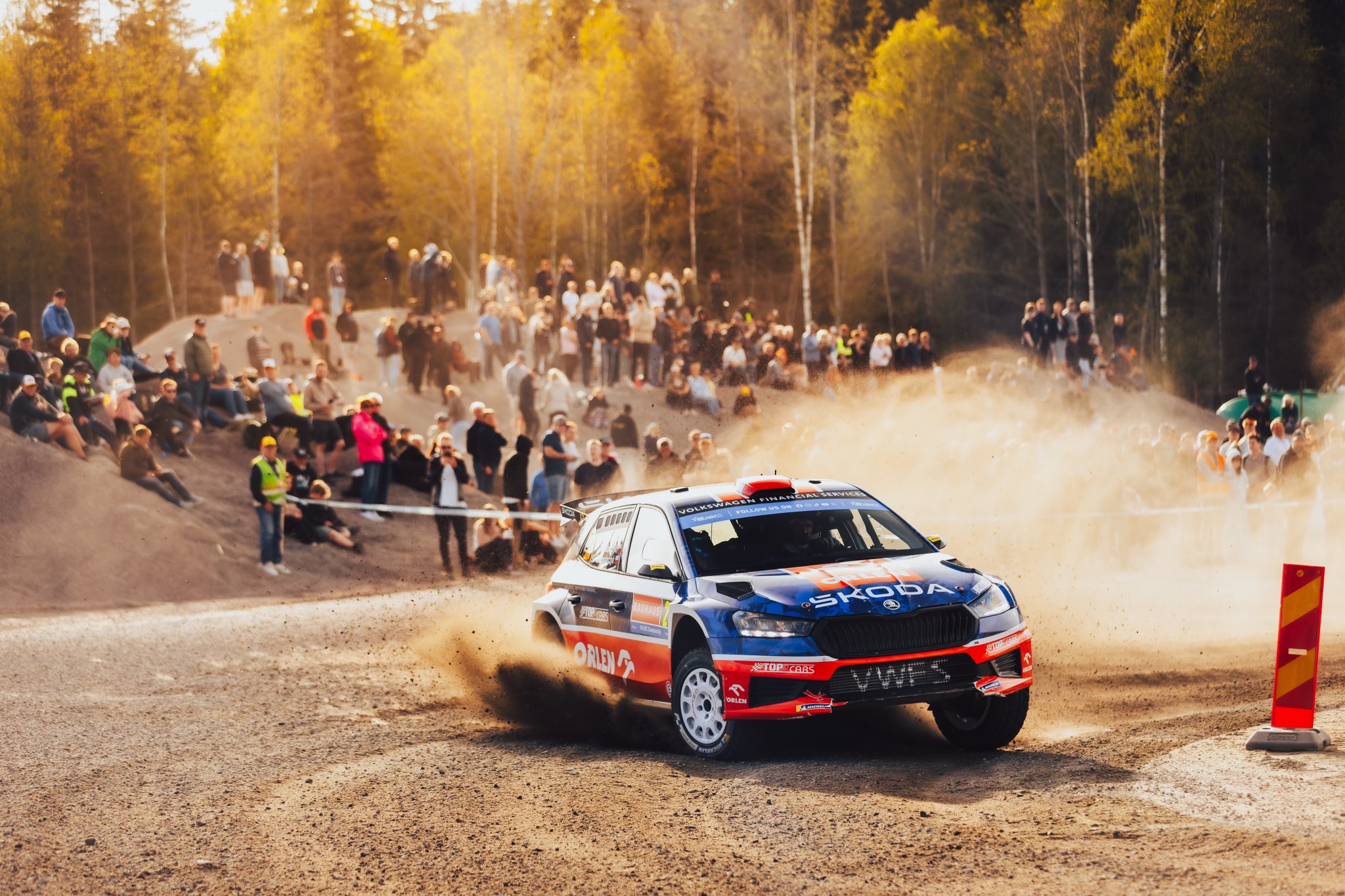 Marczyk i Gospodarczyk wiceliderami Rajdowych Mistrzostw Europy